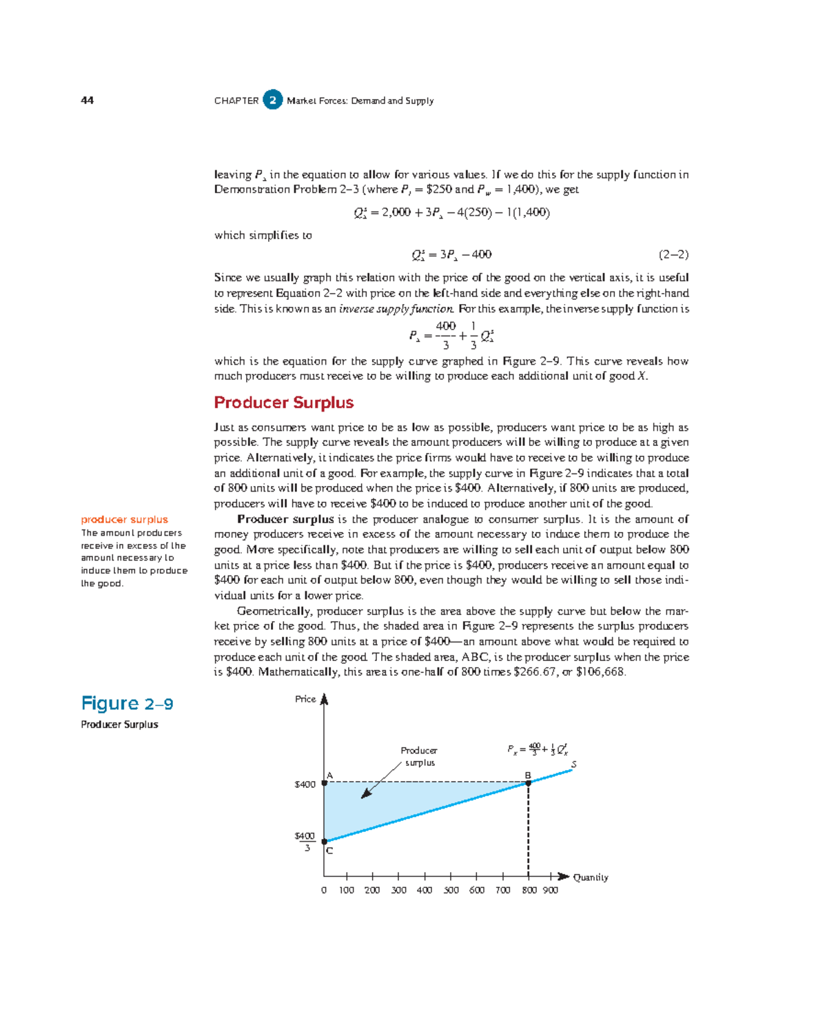 Managerial-economics-19 - 44 CHAPTER 2 Market Forces: Demand and Supply ...