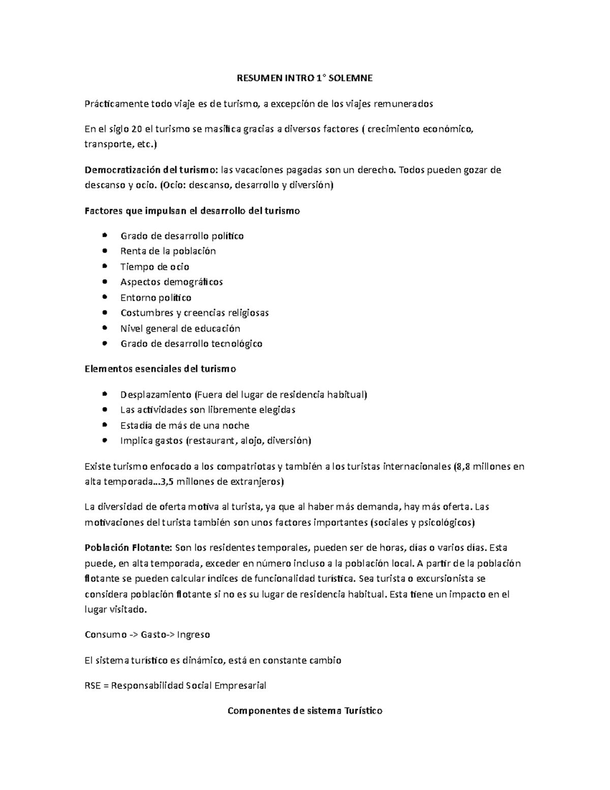 Resumen Intro 1 solemne - RESUMEN INTRO 1° SOLEMNE Prácticamente todo ...