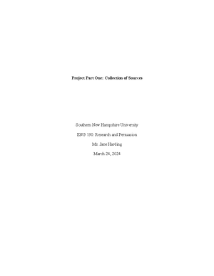 1-2 assignment - Class: ENG-190-11889-M01 Research and Persuasion 2024 ...