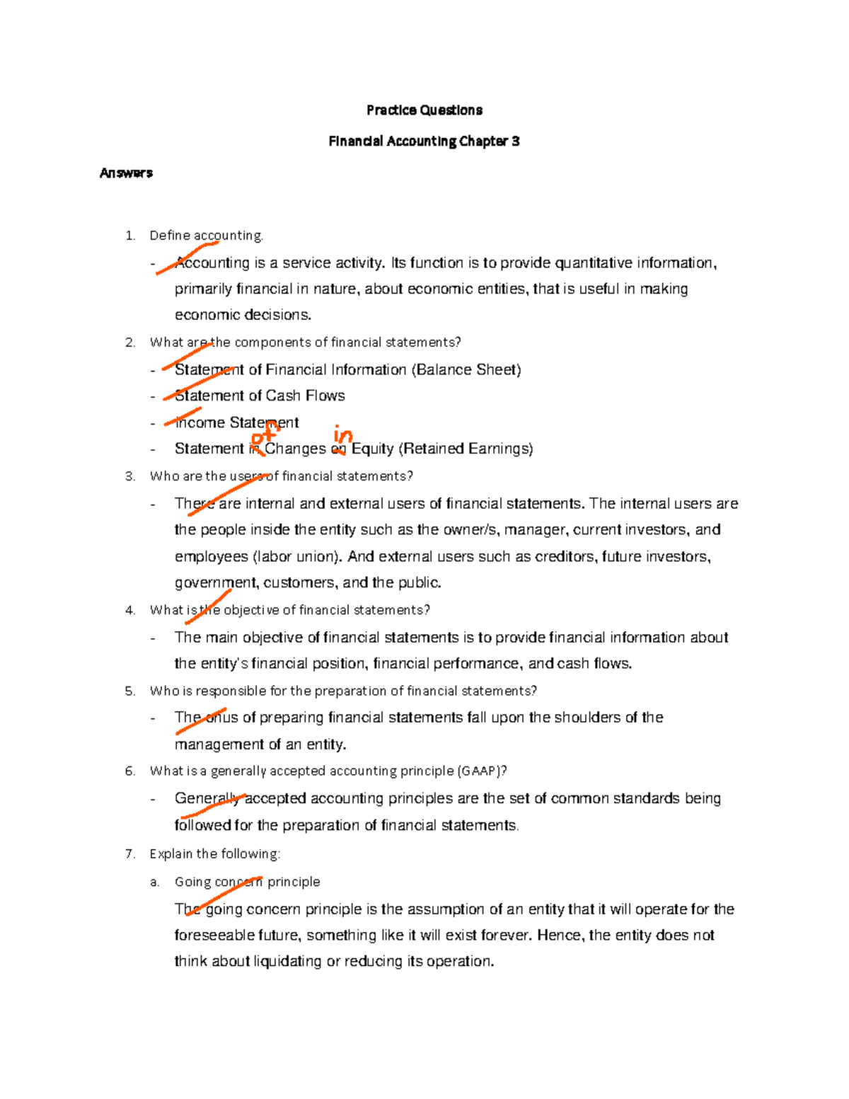 FACC CHAP3 Practice Questions - Practice Questions Financial Accounting ...