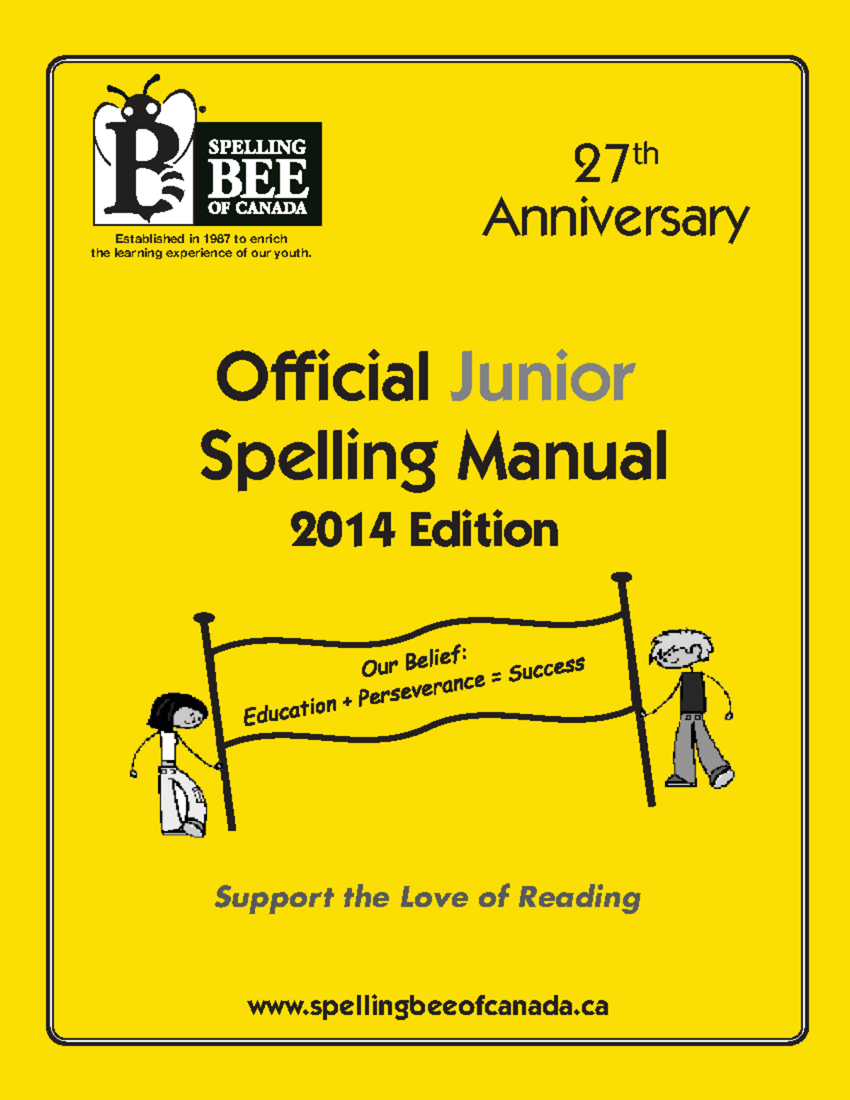 Spelling bee manual - Junior 2014 - "SBOC horz revrs bw" "SBOC icon ...