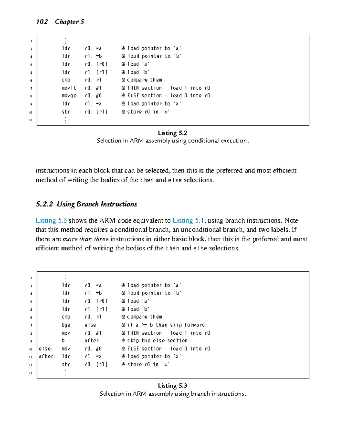 Modern Assembly Language Programming 24 102 Chapter 5 1 2 Ldr R0 A Load Pointer To A