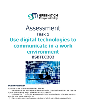 Bsbcmm 211 - Assessment Task 1 v2 - Assessment Task 1 Apply ...