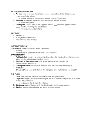 Strategic Message Planners - STRATEGIC MESSAGE PLANNERS Purpose of SMP ...