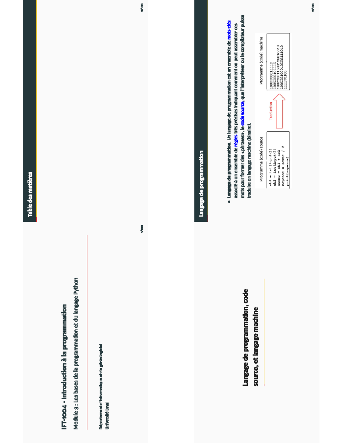 Module 3 - Département d’informatique et de génie logiciel Université ...