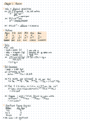 CH 450 Notes - Lecture 1 Biochemistry chemistry of living things What ...