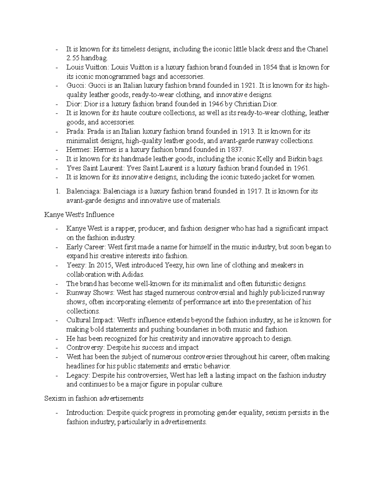 Fashion Notes 2 - It is known for its timeless designs, including the ...