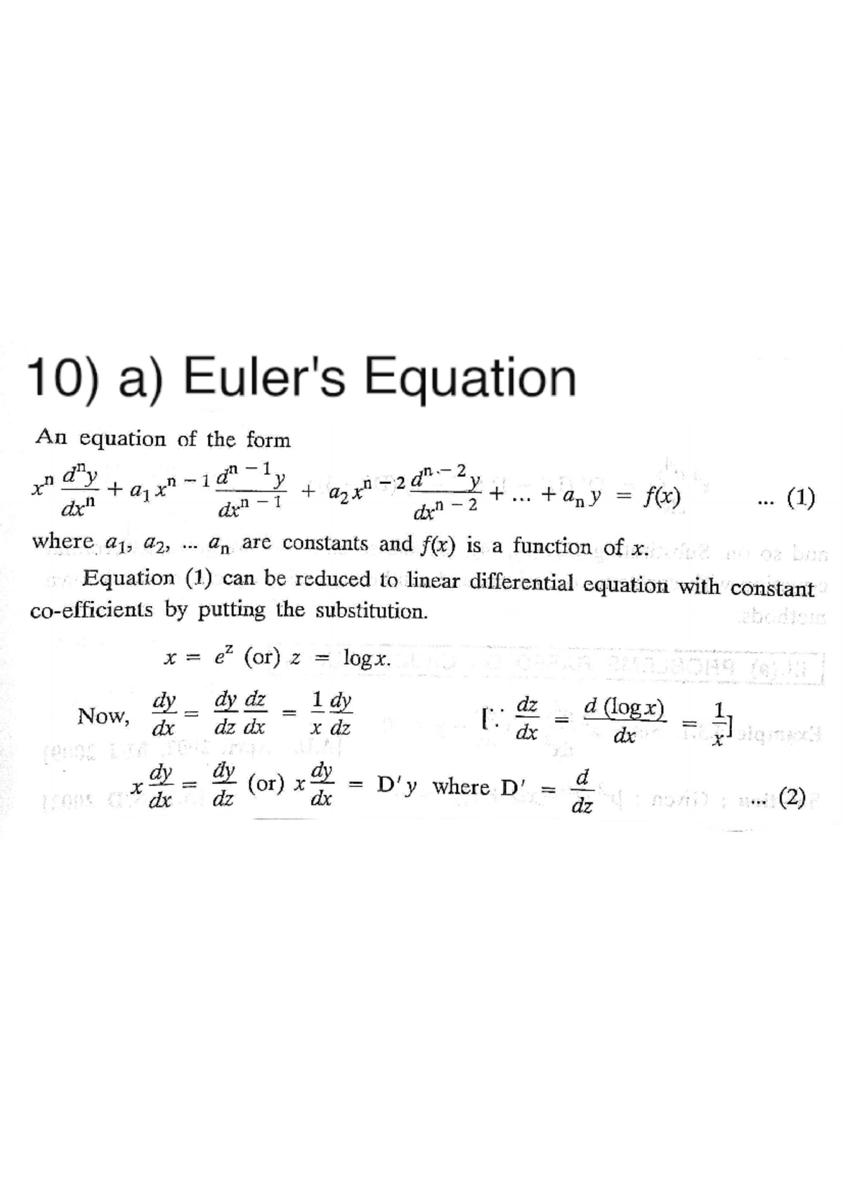 10) a) AMM CIA-1 - Advanced mathematical methids - Civil Engineering ...