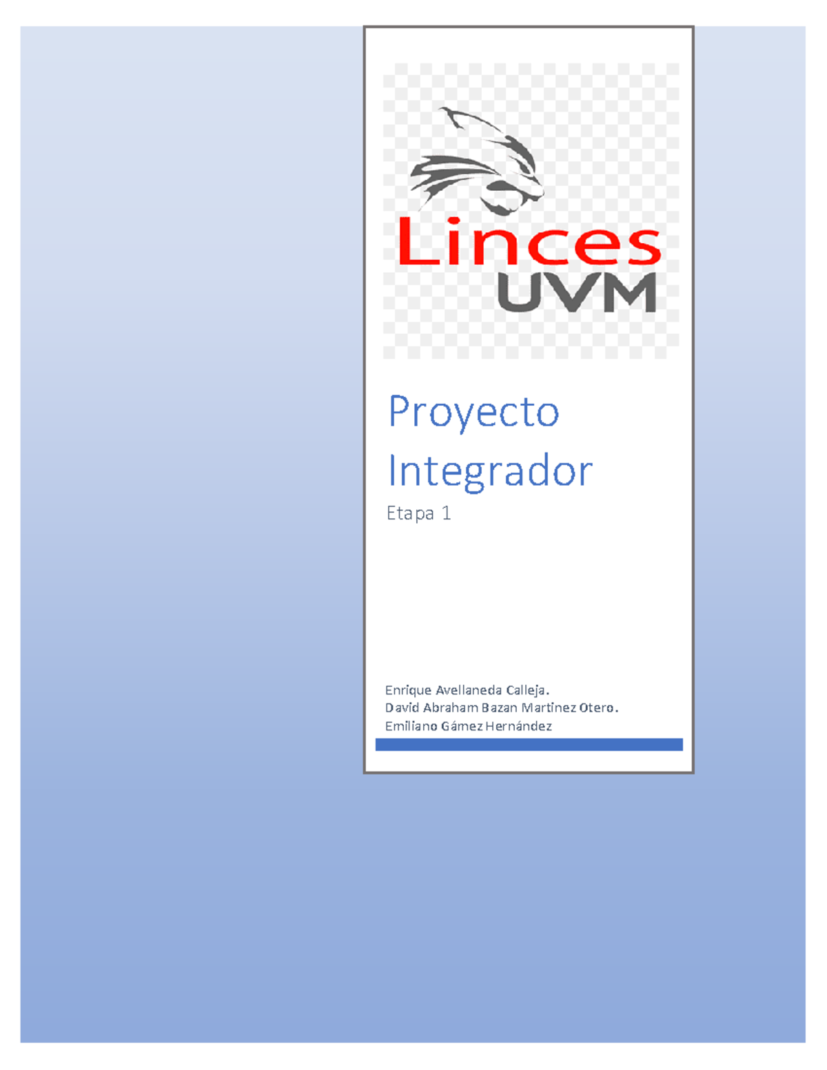 A# ADZ - importante - Proyecto Integrador Etapa 1 Enrique Avellaneda ...