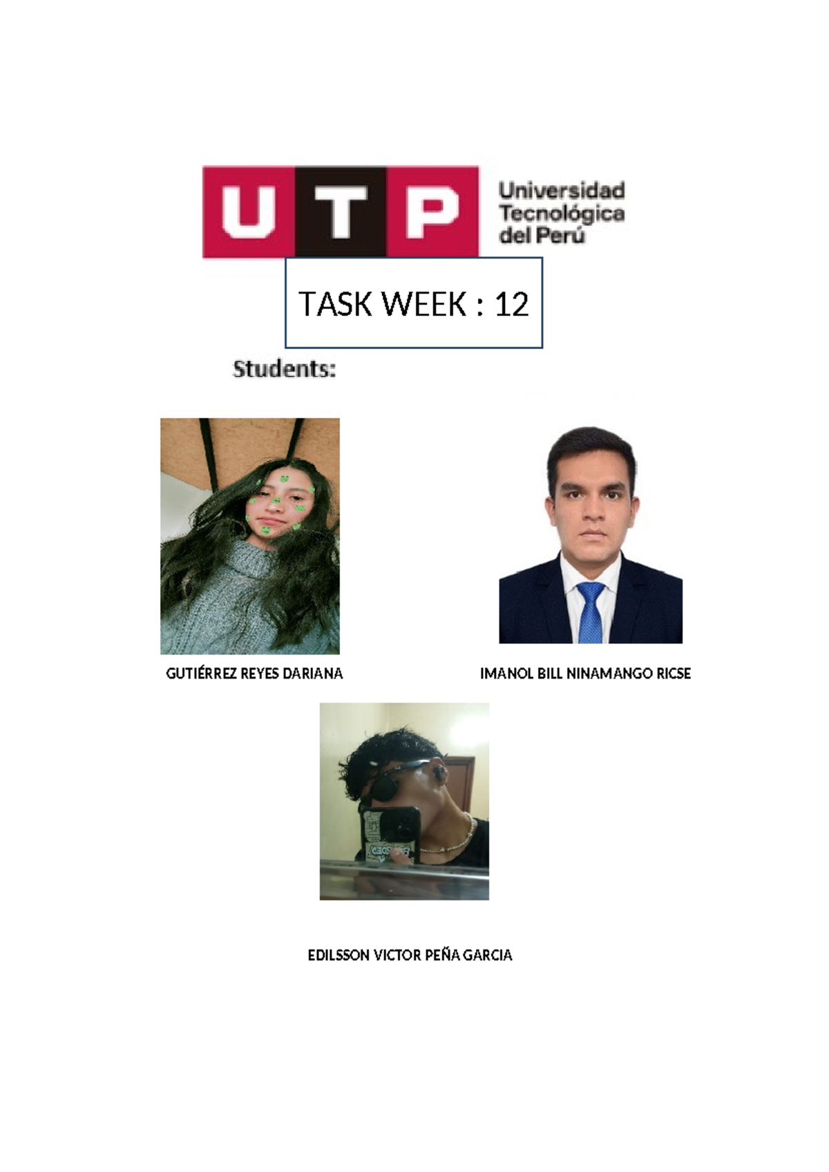 (AC-S12) Week 12 – Writing Task Assignment - How much are the shoes - Ingles II - GUTIÉRREZ ...