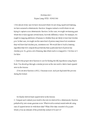 Assignment 1 - report - Assignment 1: Supervised Learning Bishal Regmi bregmi 7 @gatech 1 ...