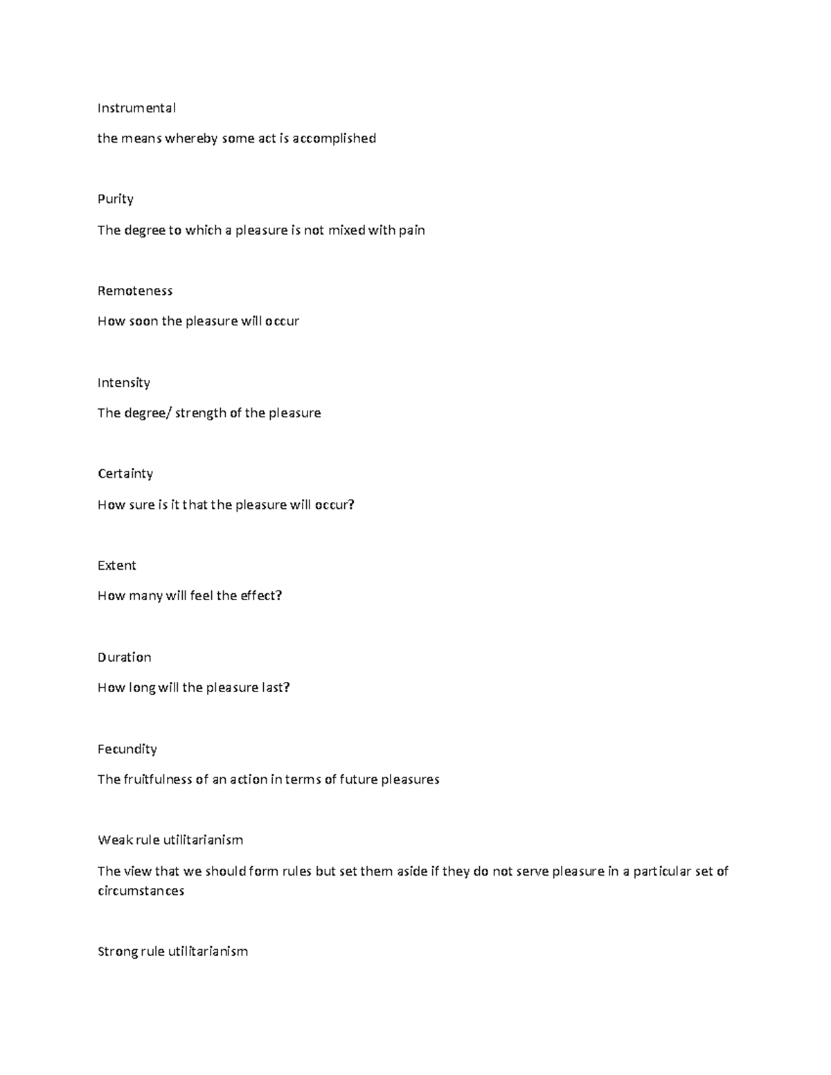 Instrumental Practice Activity - Instrumental the means whereby some ...