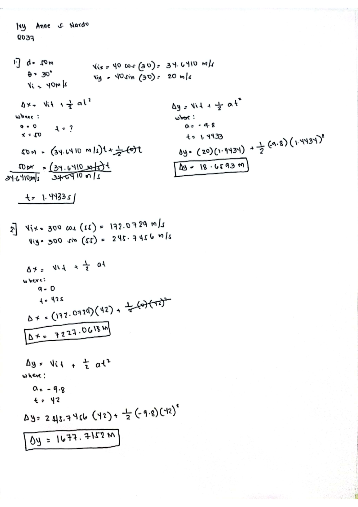 Practice Material IN Physics 5 -2nd Sem - BS Civil Engineering - Studocu