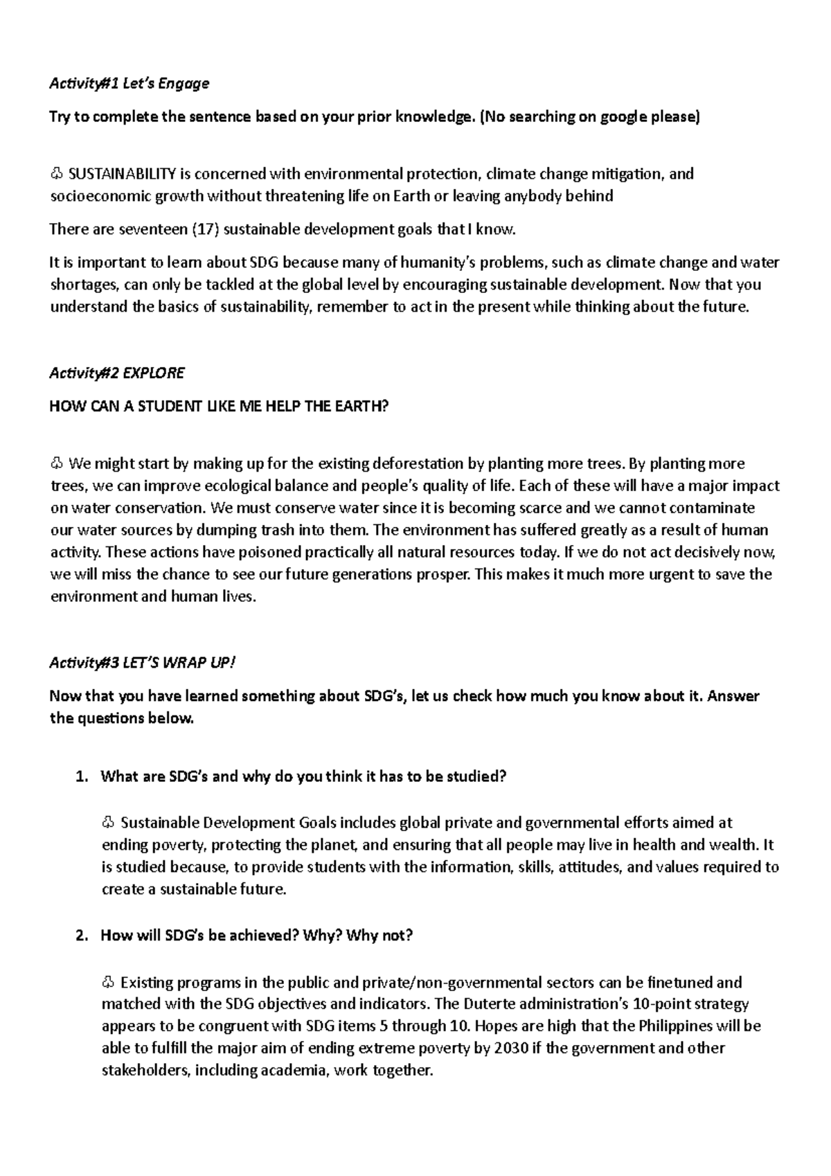 Geccon Module-3 - Good luck - Activity#1 Let’s Engage Try to complete ...