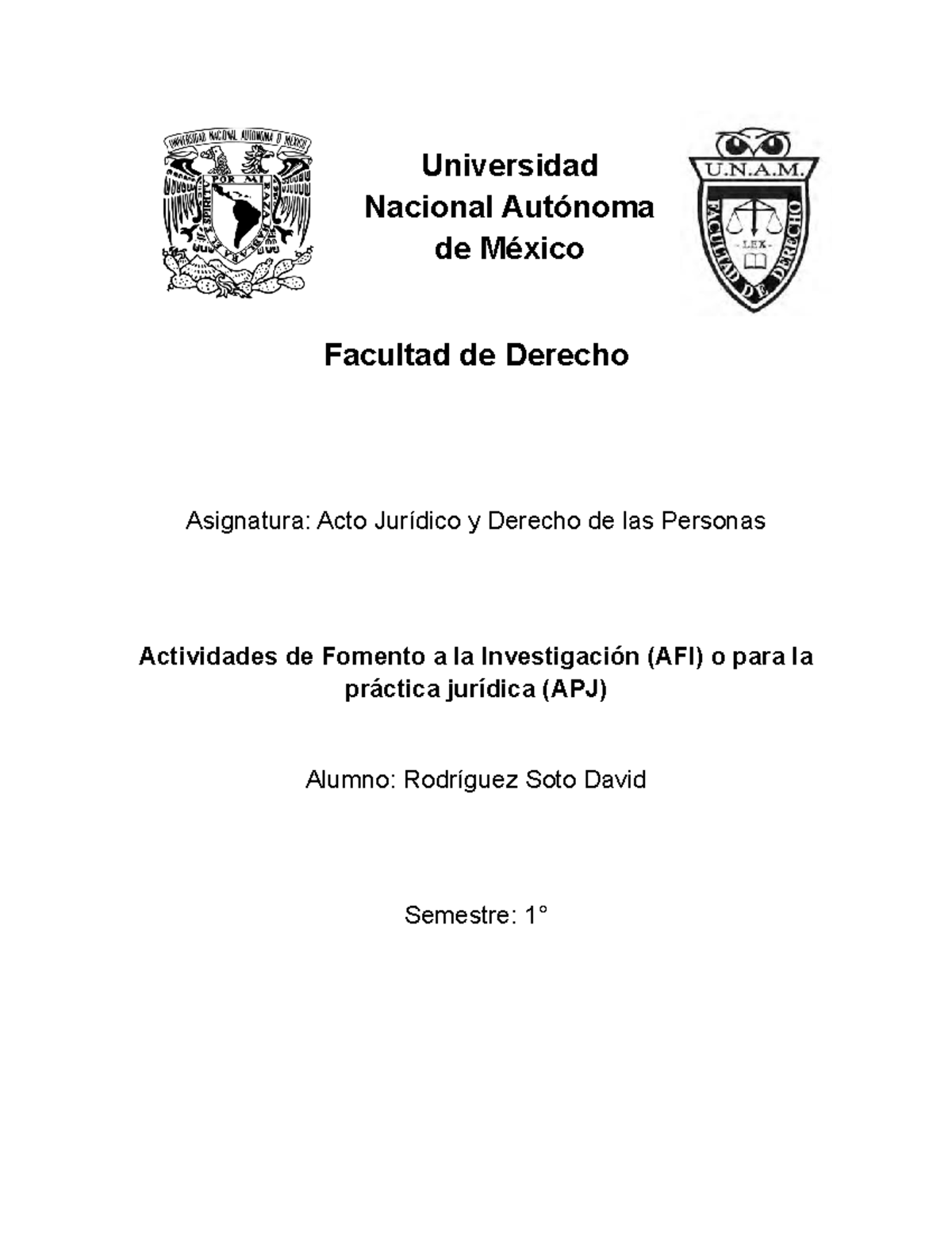 AFI actividad 3 unicad 3 ajdp - Universidad Nacional Autónoma de México ...