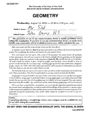 Circle Constructions - Student Guide - Part 1 - Geometric Constructions ...