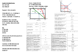 ECON 1011 Equation Sheet 1 - TOT= Qo/Qa TOT OR OC= rise/run MRC= MP x P ...