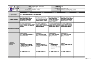Lesson PLAN IN TLE Cookery 9 - DETAILED LESSON PLAN IN TLE COOKERY 9 ...