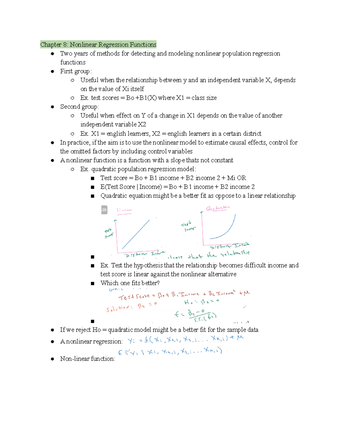 ECO 4000 - Notes - Edson Timana - Chapter 8: Nonlinear Regression ...