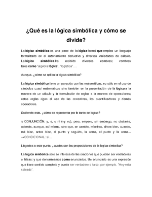Importancia de la Logica - 5, 2019, pp. 261-281, ISSN 2588- RESUMEN ...