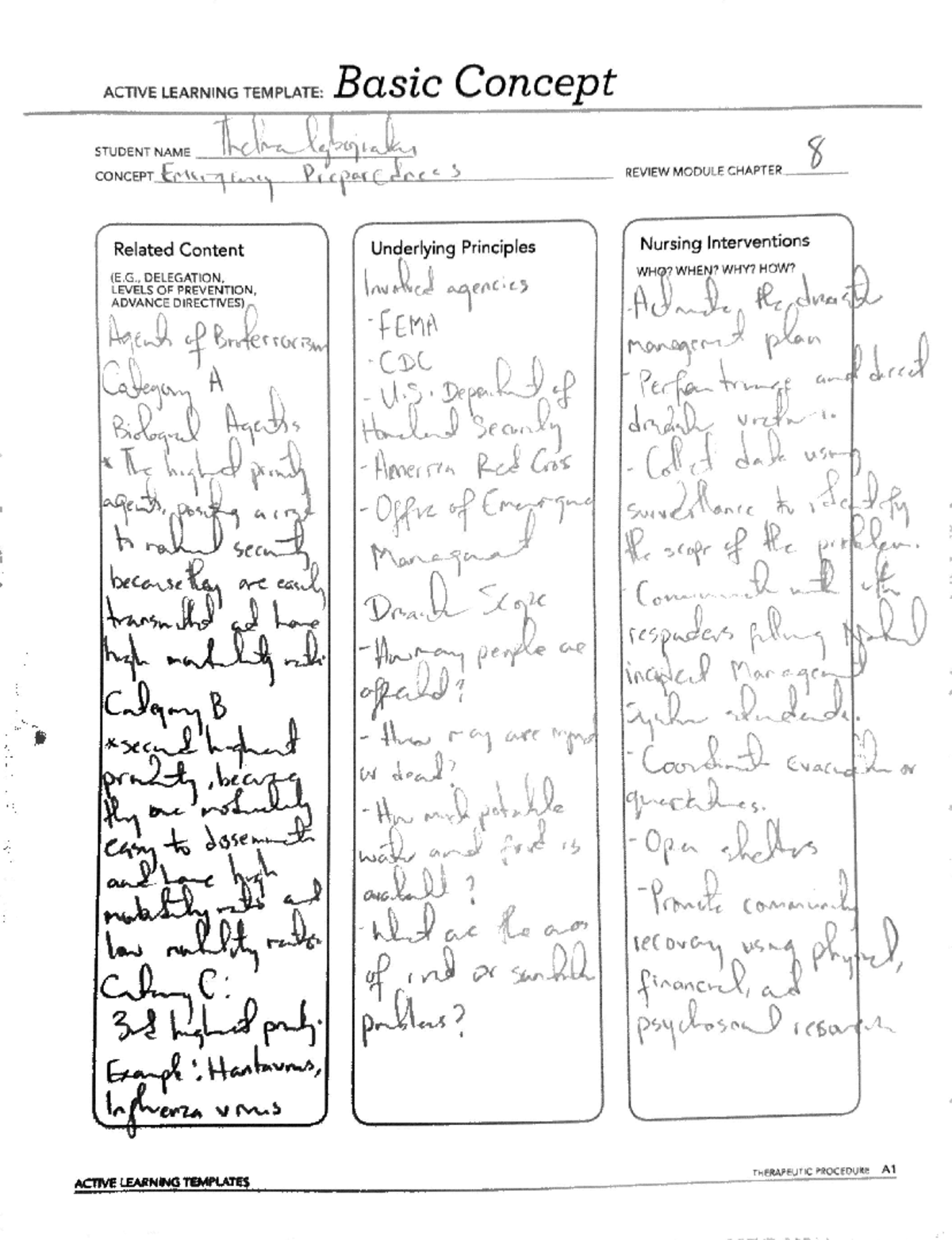 Community Health Remediation Template 1 - ACTIVE LEARNING TEMPLATE ...