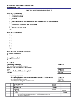 Ch4 - Provision - ANSWER KEY - VALIX IA2 - CHAPTER PROBLEMS SOLUTIONS ...