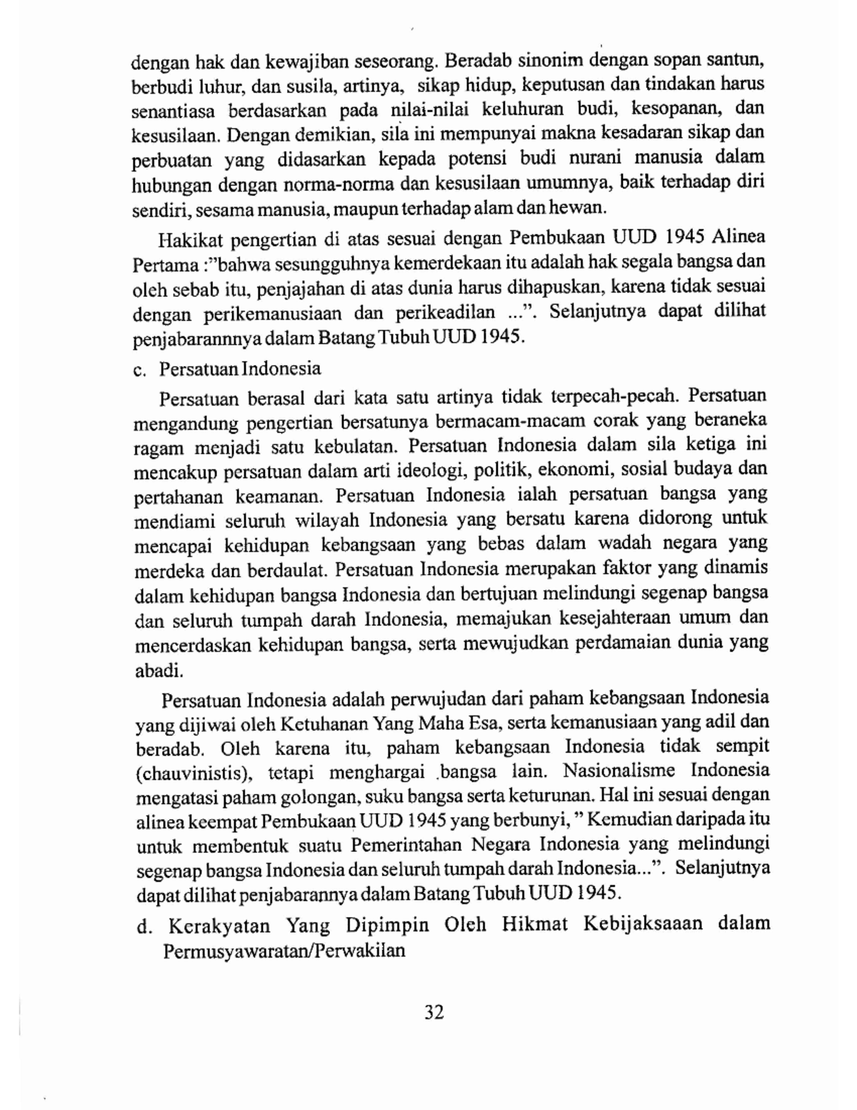 Pendidikan Pancasila 4 - Studocu