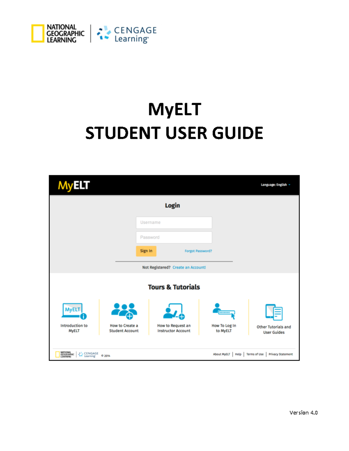 My ELT Student Guide - MyELT STUDENT USER GUIDE ABOUT THIS GUIDE This guide includes - Studocu