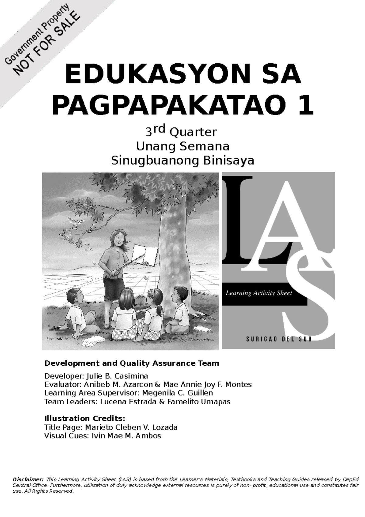 Es P1 q3 week1 v4 Sinugbuanong Binisaya - EDUKASYON SA PAGPAPAKATAO 1 ...