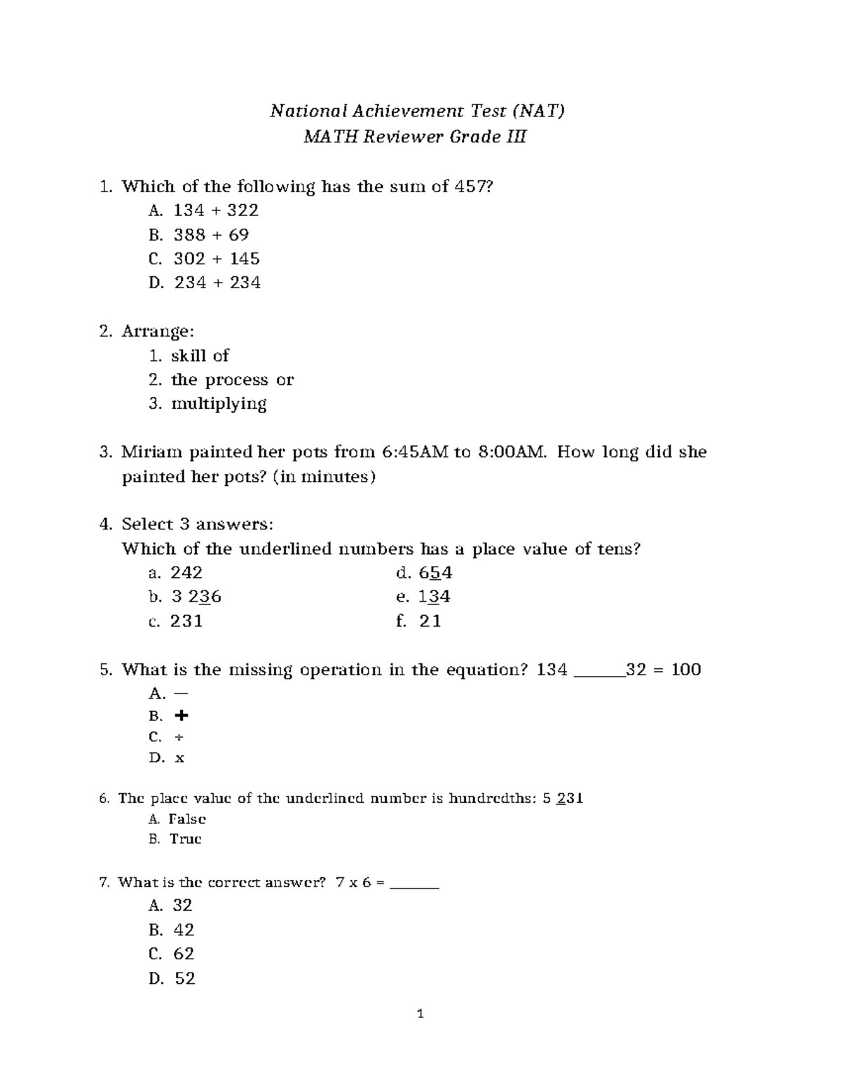 MATH Reviewer.pdf filename= UTF-8 MATH Reviewer - National Achievement ...