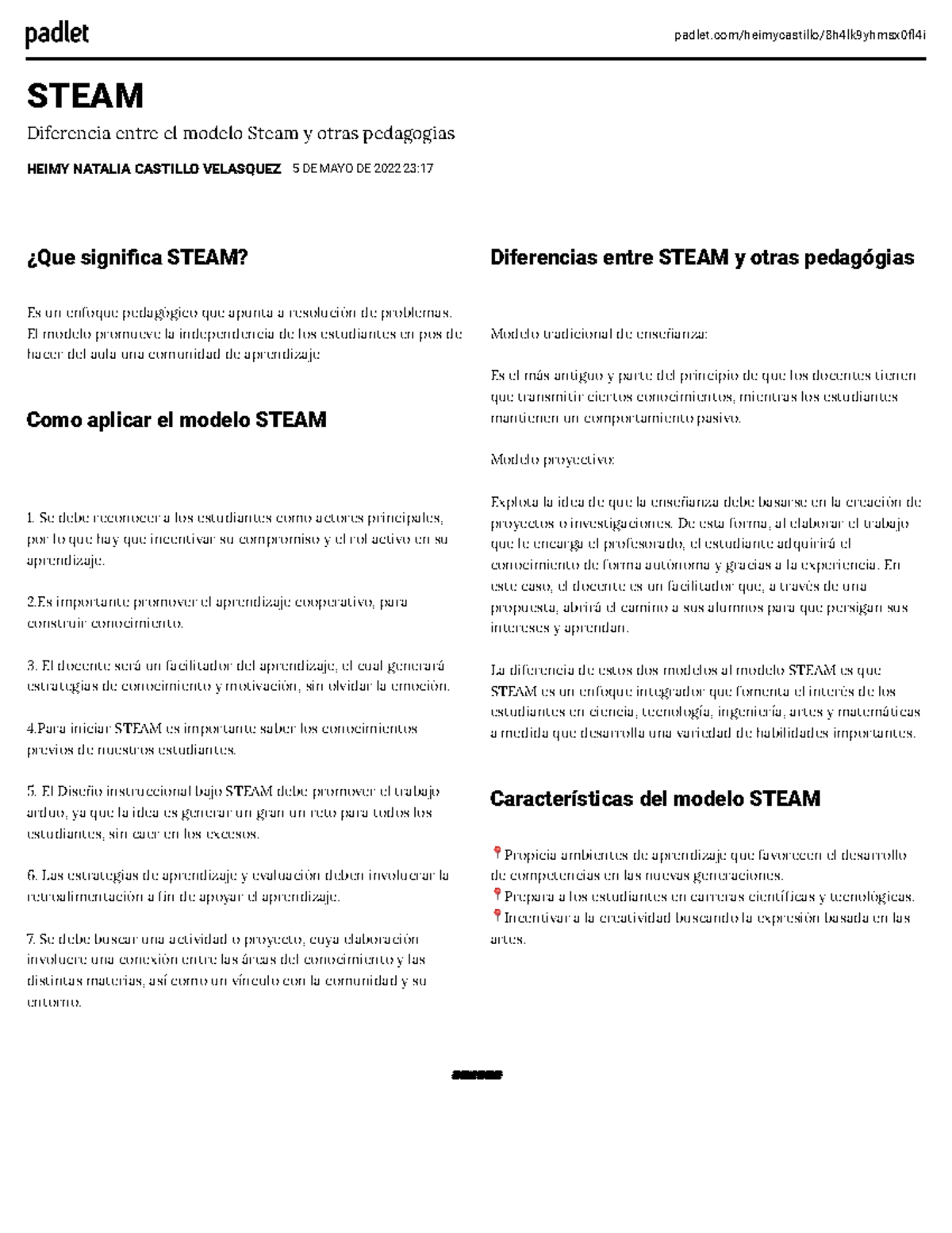 Padlet - Un cayo es una isla pequeña, mientras que callo puede ser el ...
