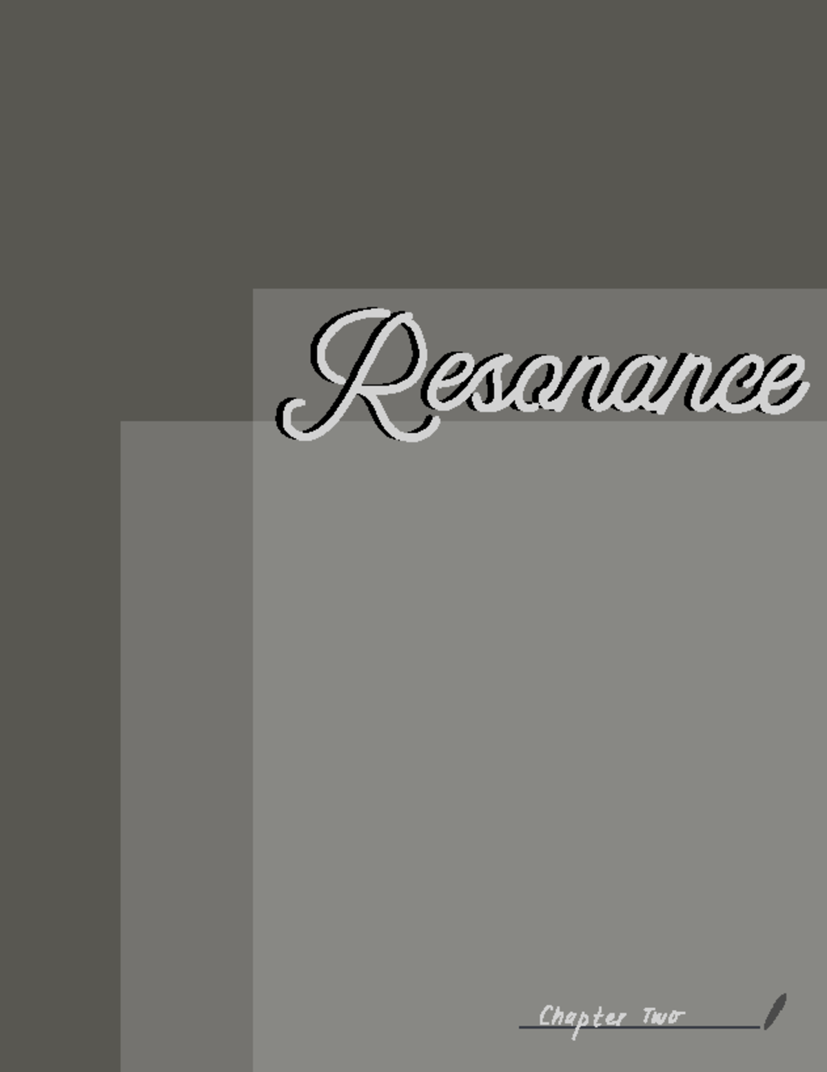 Resonance - notes - ⑳ esscautaice Chapter Two PART ONE : The Inductive ...