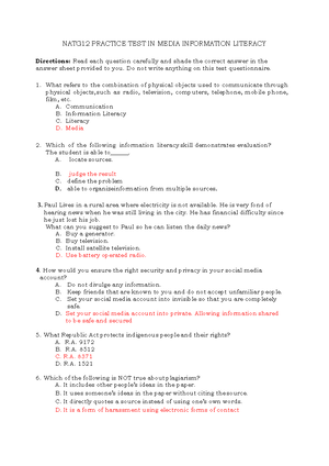 Mathematics 7 (LONG TEST Q1) - Republic of the Philippines ST. MARY’S ...