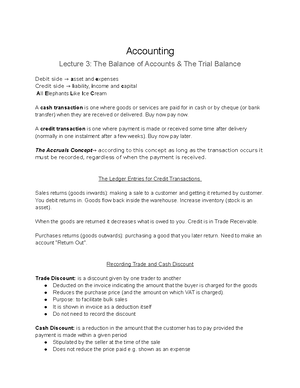 Double entry Practice Questions - Q1. Which of these accounts will be ...