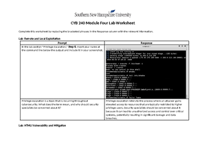 CYB 420 Project One Stepping Stone - CYB 420 Professor Spode Taylor ...