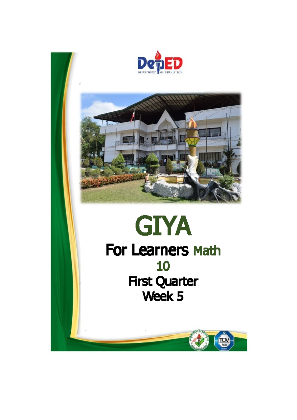 LAS Q1 WK5 Saavedra - Learning Activity Sheets about Sequences - GIYA ...