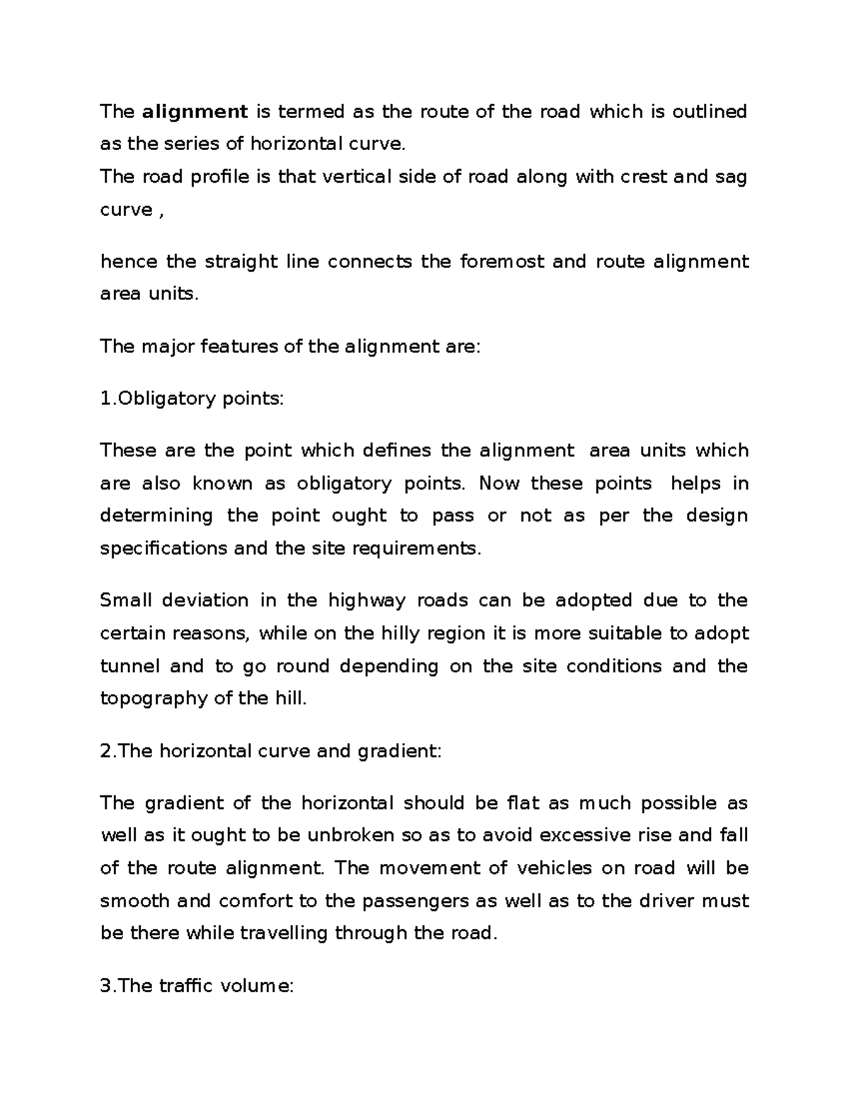 Alignment - Study materials for this course. - The alignment is termed ...