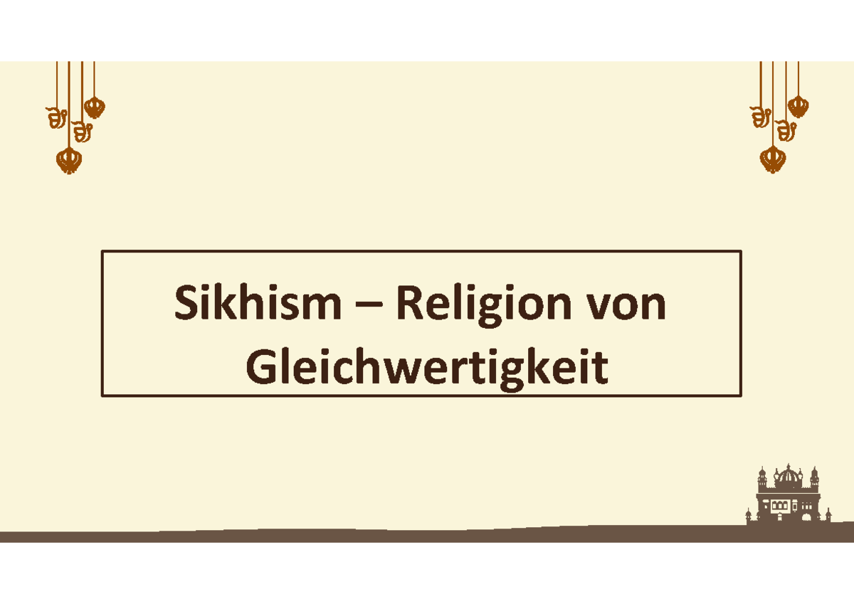 Sikhism - Die Namen seiner ####### Eltern waren ́Mehta Kalu und ́Mata ...