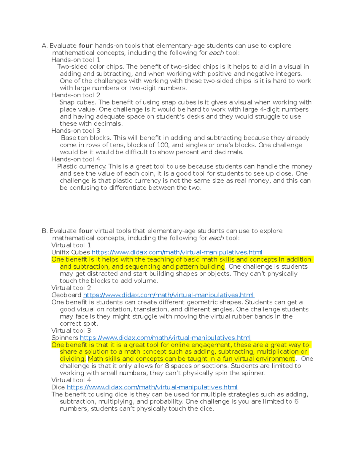 Mathmatics Methods - C109 - WGU - Studocu