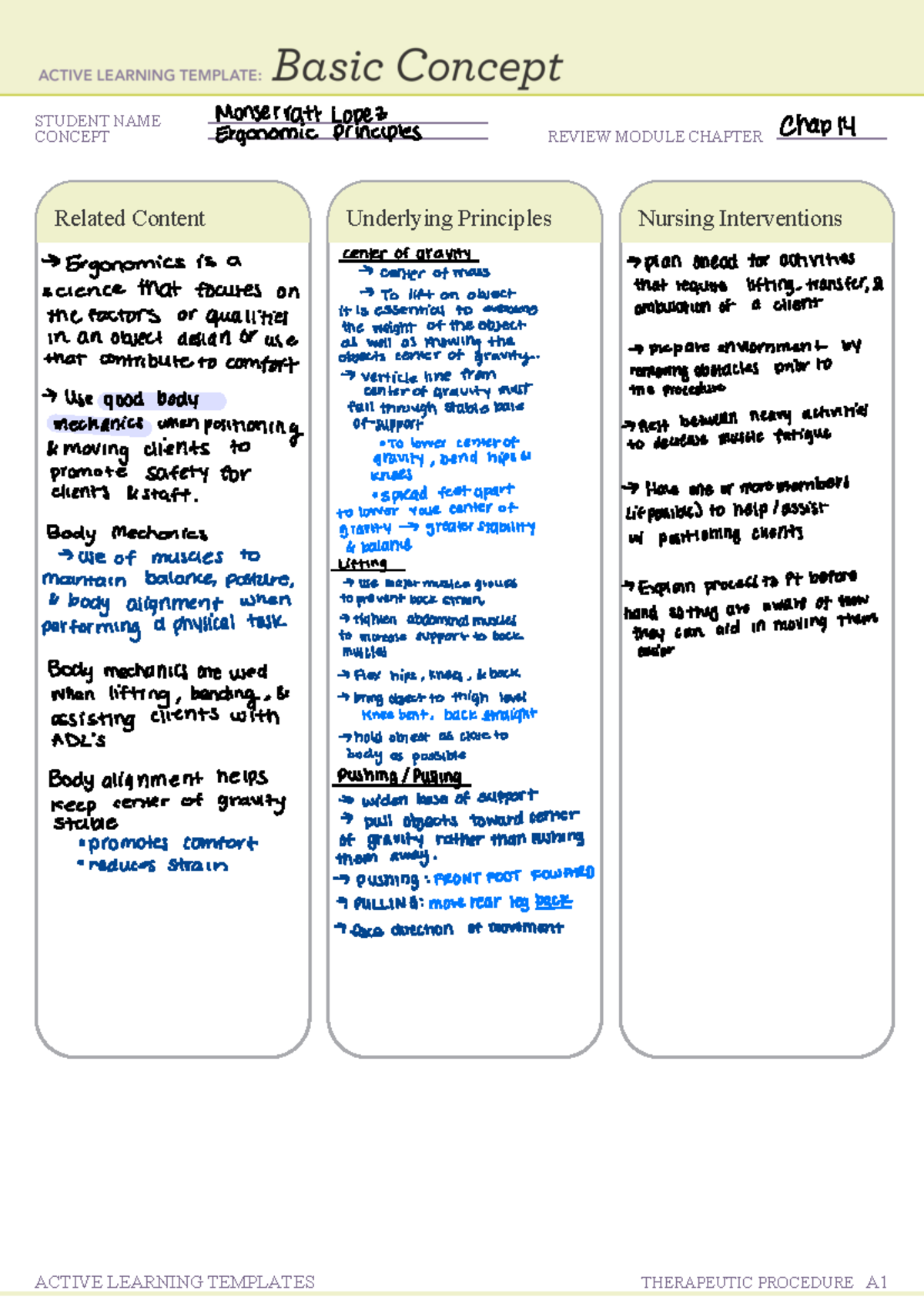 Basic Concept form - Work - STUDENT NAME CONCEPT REVIEW MODULE CHAPTER ...