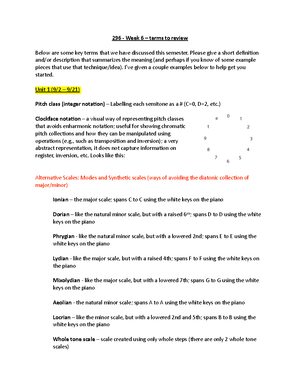 1000 Beautiful Things - Yes - MUSC 296 - Studocu