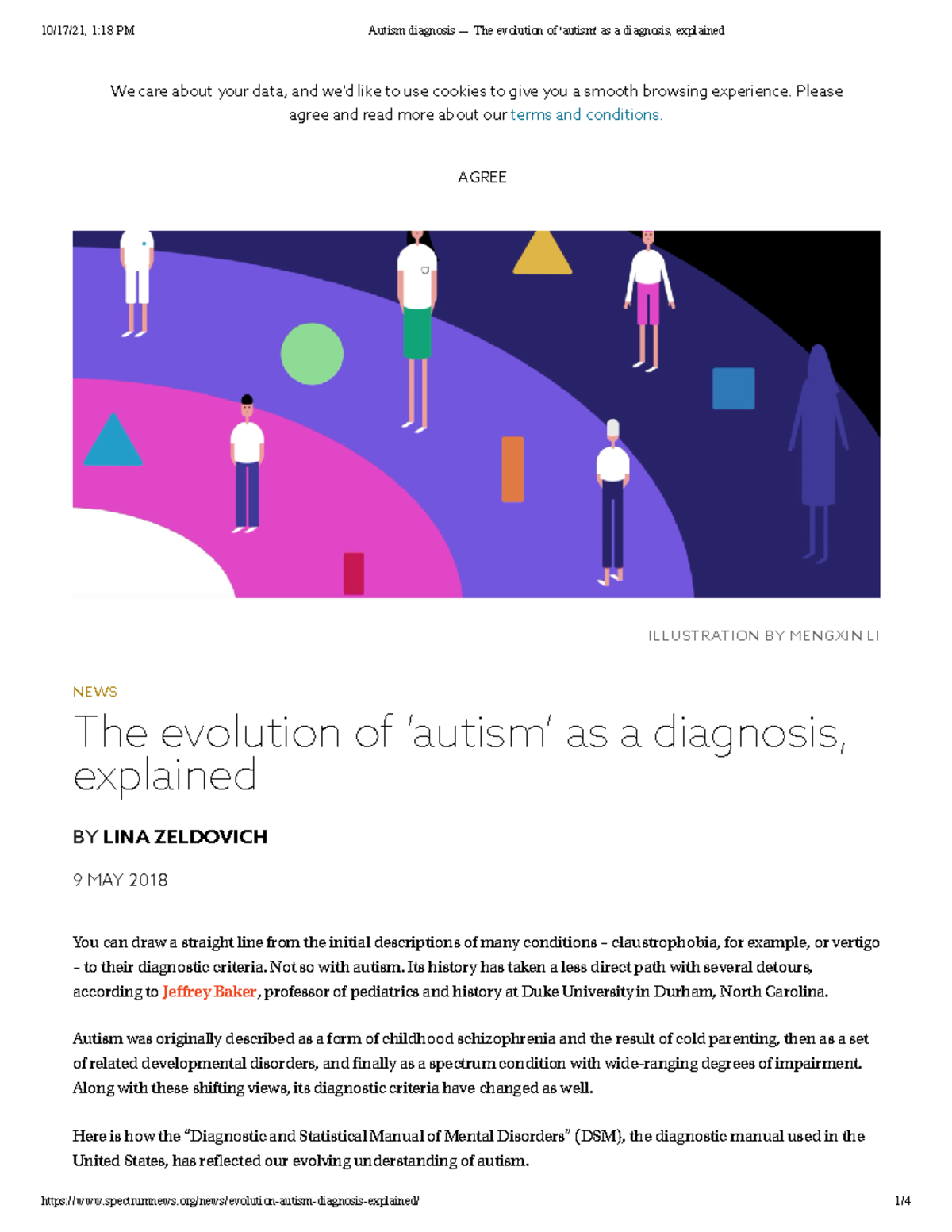 Autism diagnosis — The evolution of 'autism' as a diagnosis, explained ...
