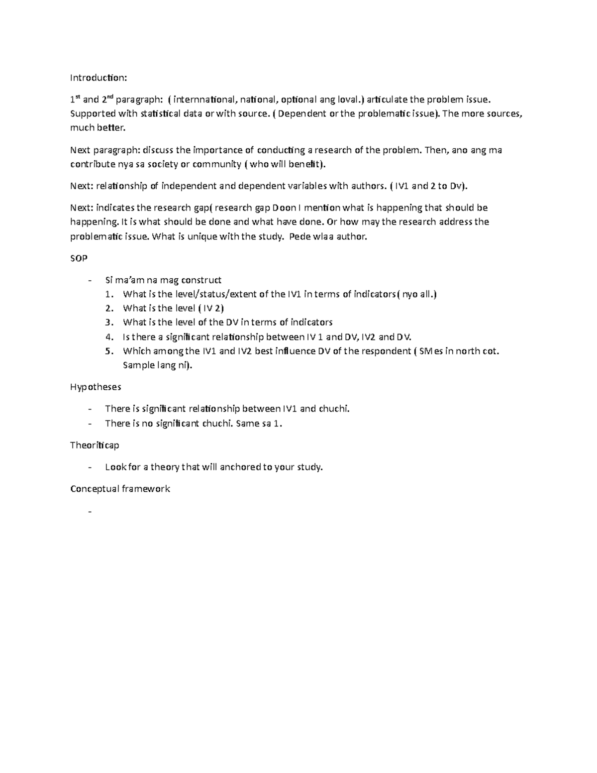 Document (23) - A must read - Introduction: 1 st and 2nd paragraph ...