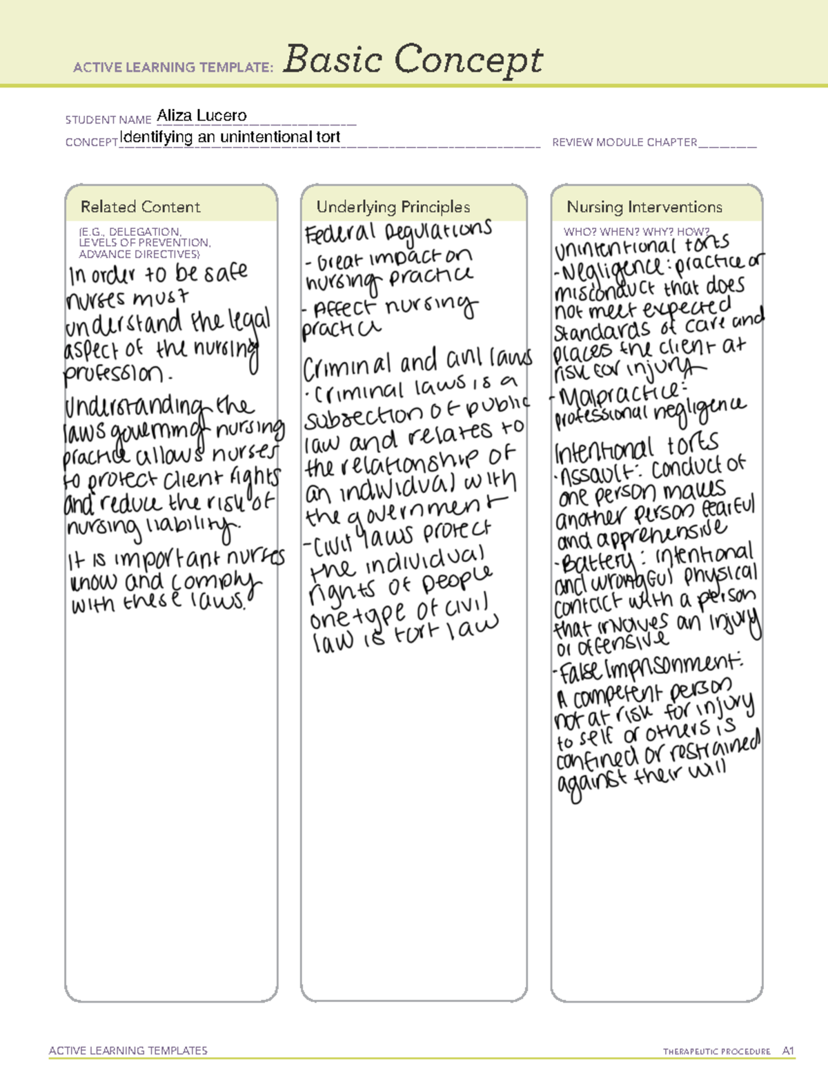 Funds basic - Ati - VOCN - 100 - ACTIVE LEARNING TEMPLATES TherapeuTic ...
