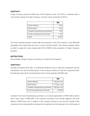 2. Chemistry SK025 Pre-Lab Answer - Pre-Lab Module EXPERIMENT 1 RATE OF ...