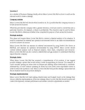 SBL Specimen Exam 1 Pre-seen - STRATEGIC BUSINESS LEADER SPECIMEN EXAM ...