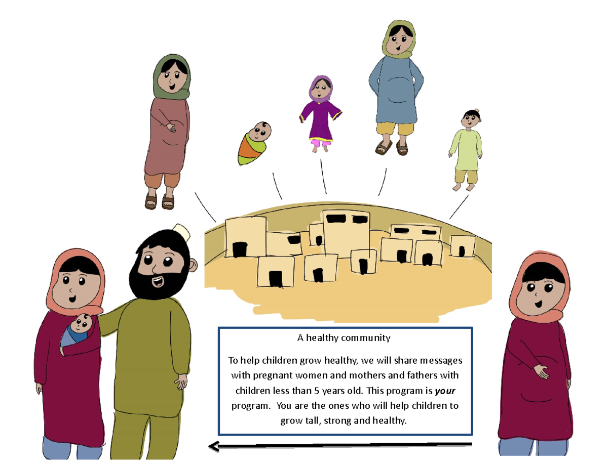 1 - Illustrations English - Introduction Care Groups - A healthy ...