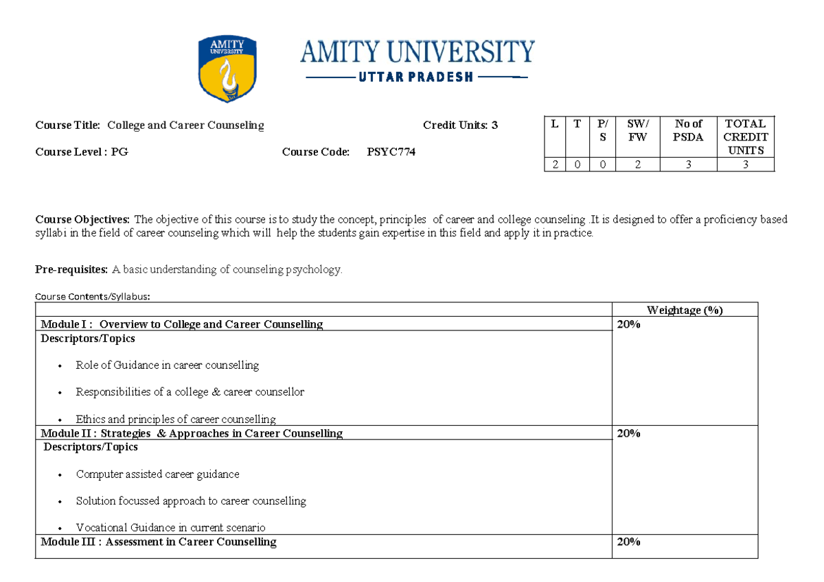 New Syllabus 1838202071183664 - Course Title: College and Career ...