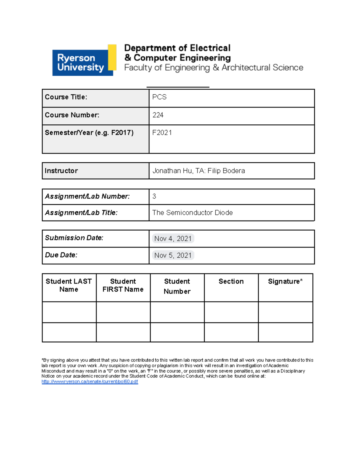 Lab Report 3 for PCS224 - Course Title: PCS Course Number: 224 Semester ...