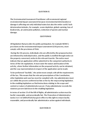 LEG Qn A - HELPED - LEG Q & A Assignment 2018 1 ASSIGNMENT 01 ...